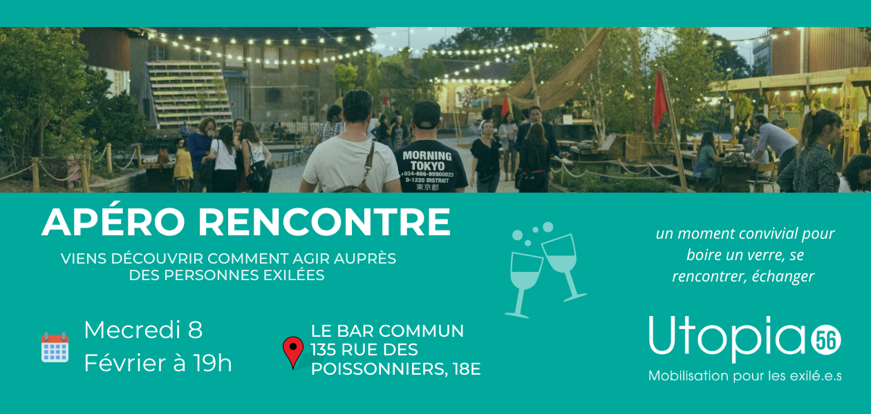Apéro-asso : Utopia 56 – Le Bar commun